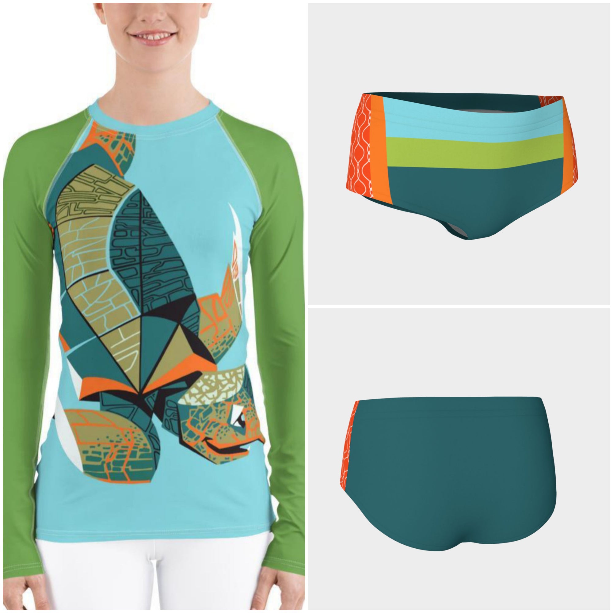 Galapagos Rash Guard | WhimzyTees