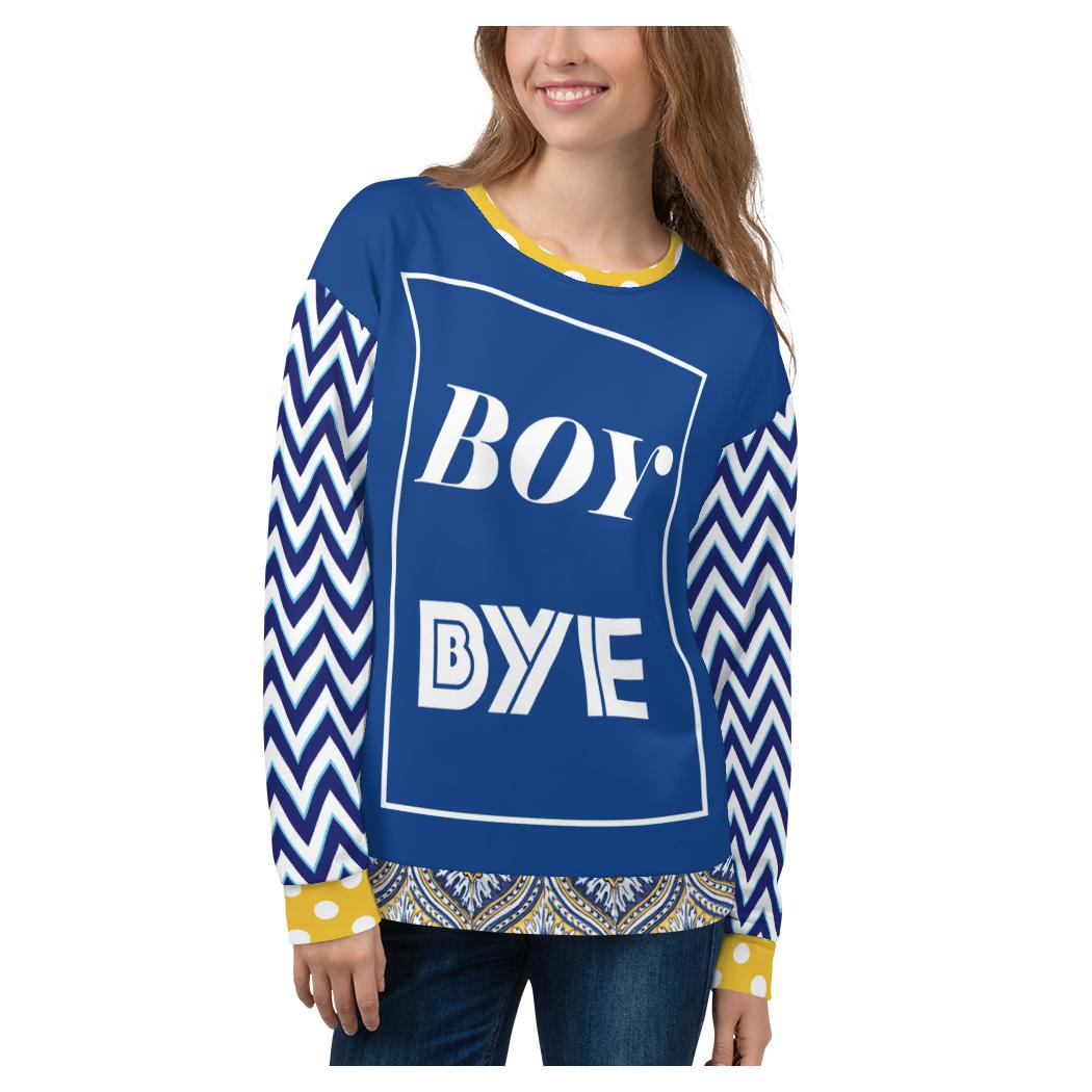 Boy BYE Calypso Sweatshirt | WhimzyTees